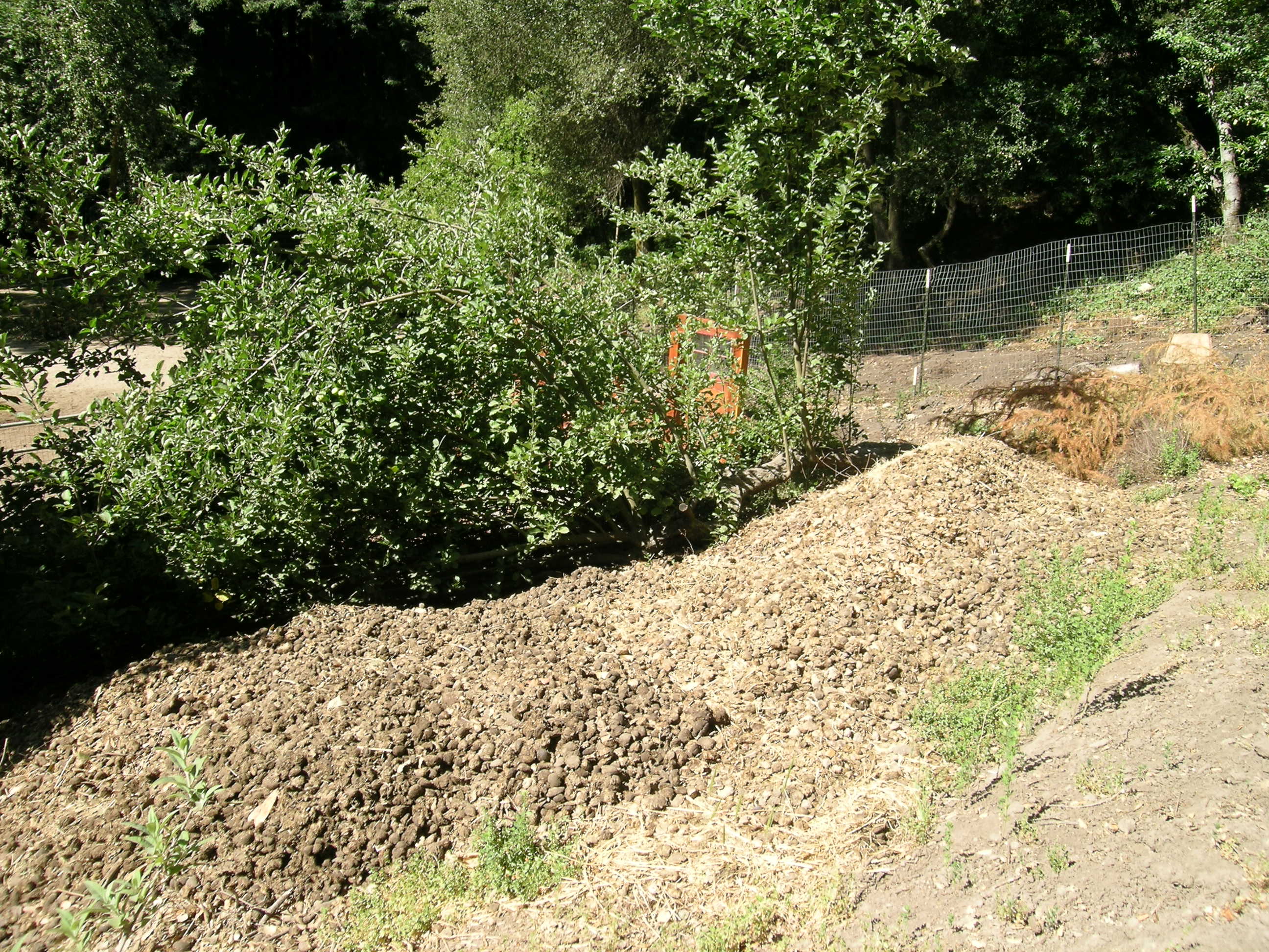 Compost Bunker | lovecreekfarm